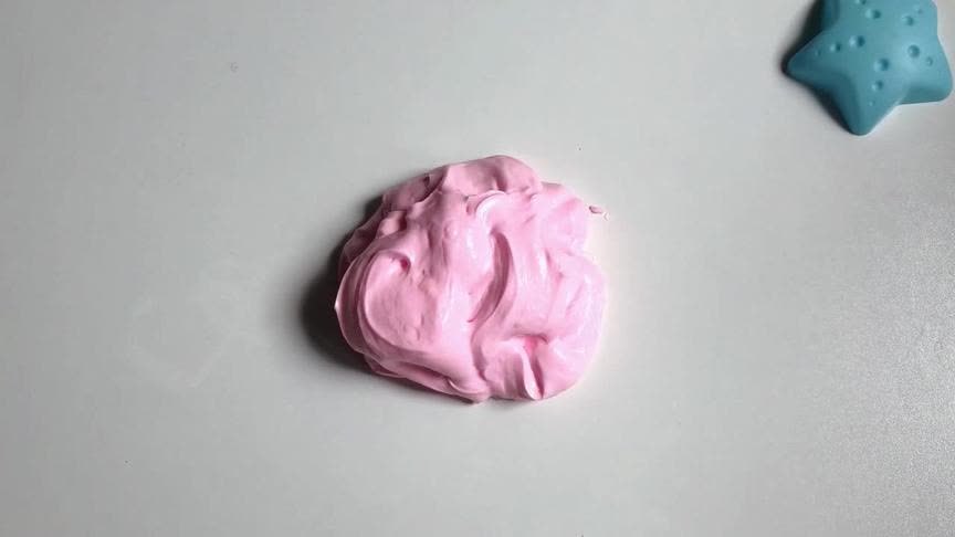 不用胶水和护理液也能做泥?简单两种材料做蜜桃起泡胶!