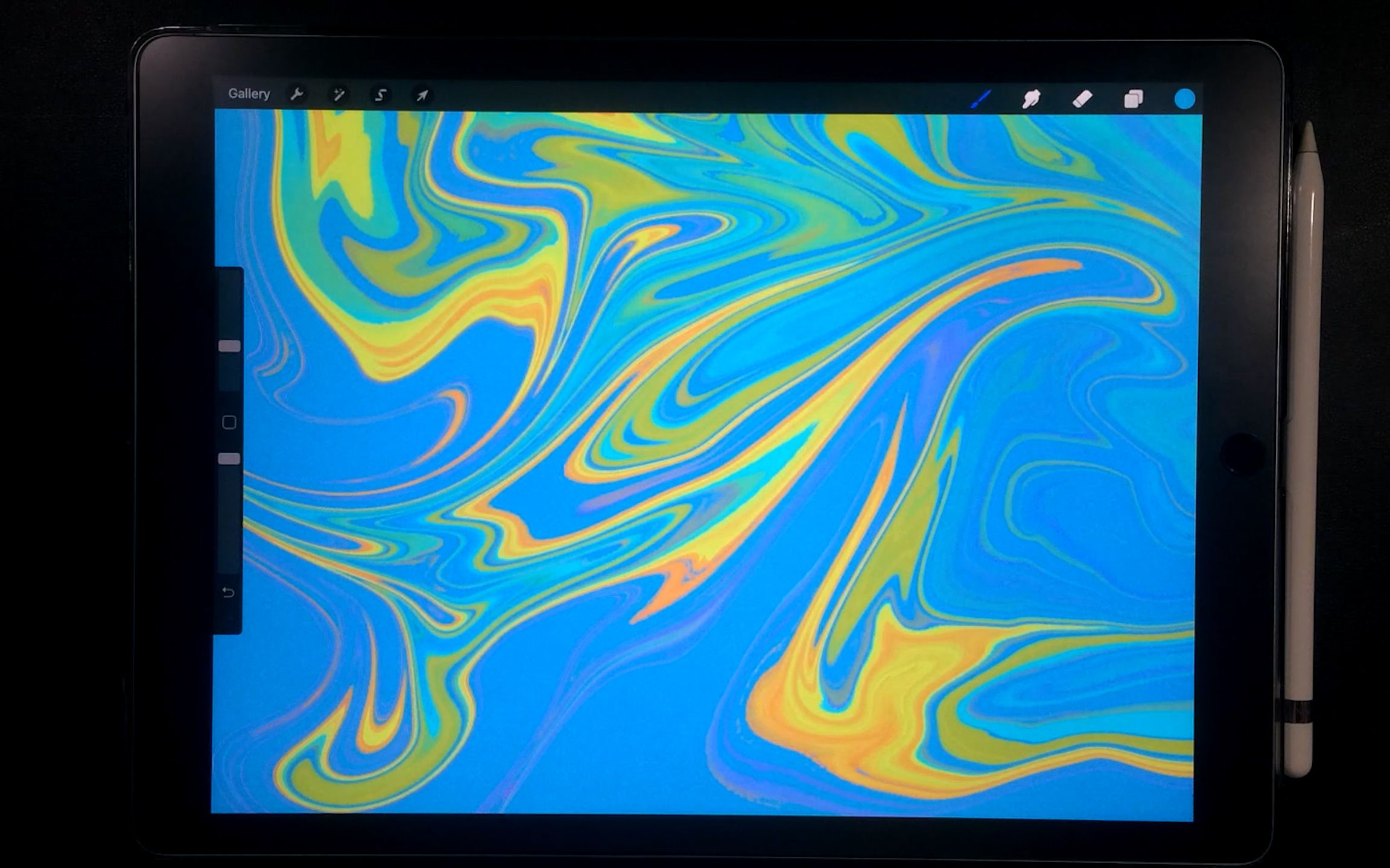 【iPad绘画】Procreate 画一张属于自己的手机壁纸 2019.8.27