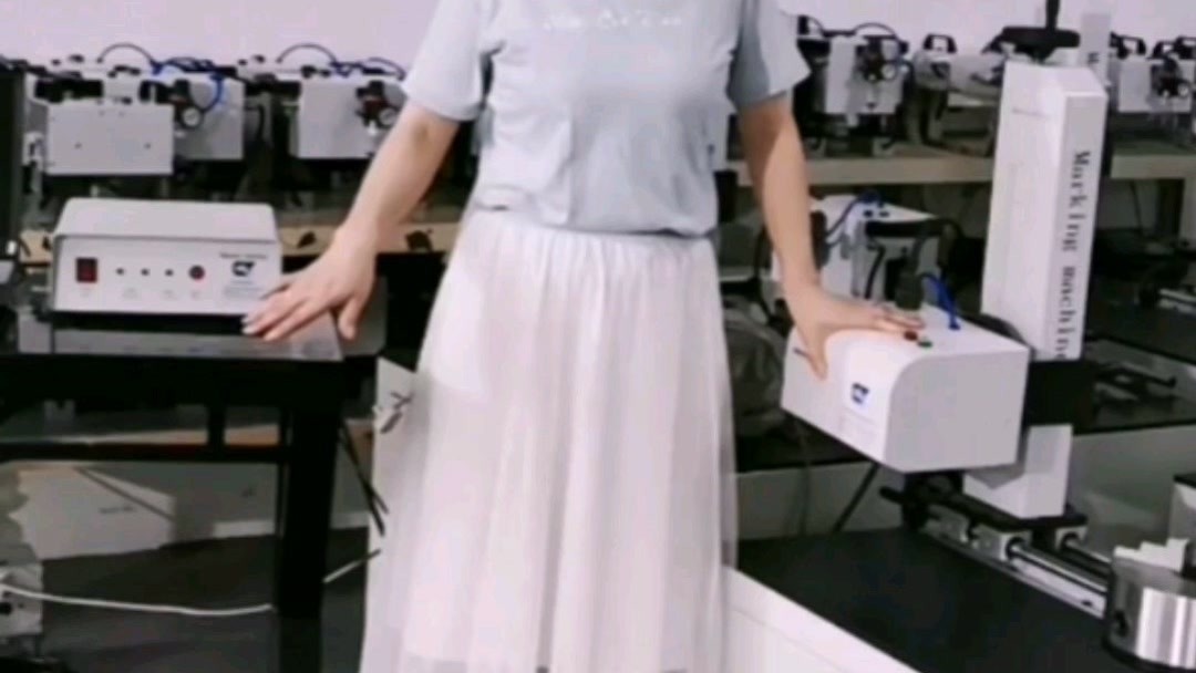 法兰标识钢印打标机 气动打码机