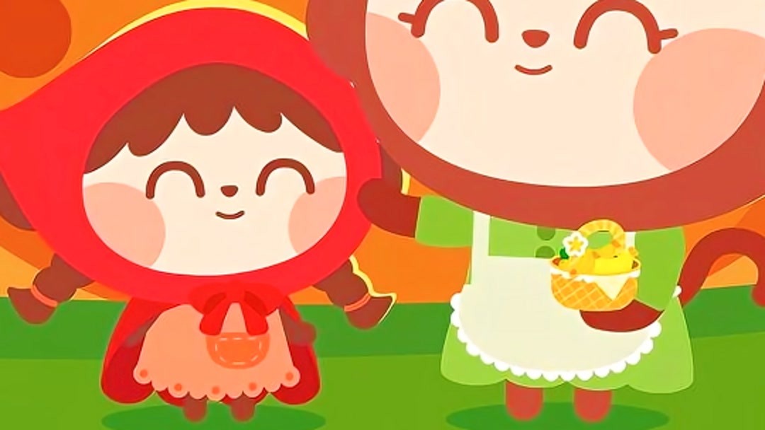 儿歌多多儿童儿歌 第34集 小红帽 儿童安全启蒙 学唱经典童话儿歌