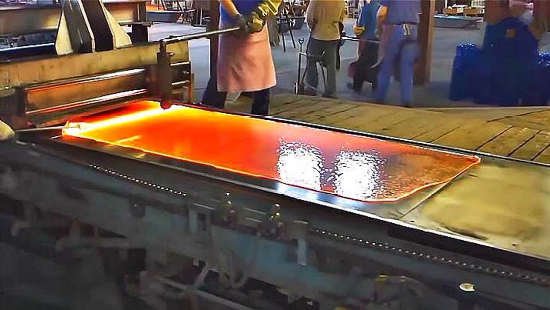 玻璃是如何制作的?长这么大都还不知道,今天终于见到制作全过程