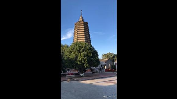锦州地标辽代古塔
