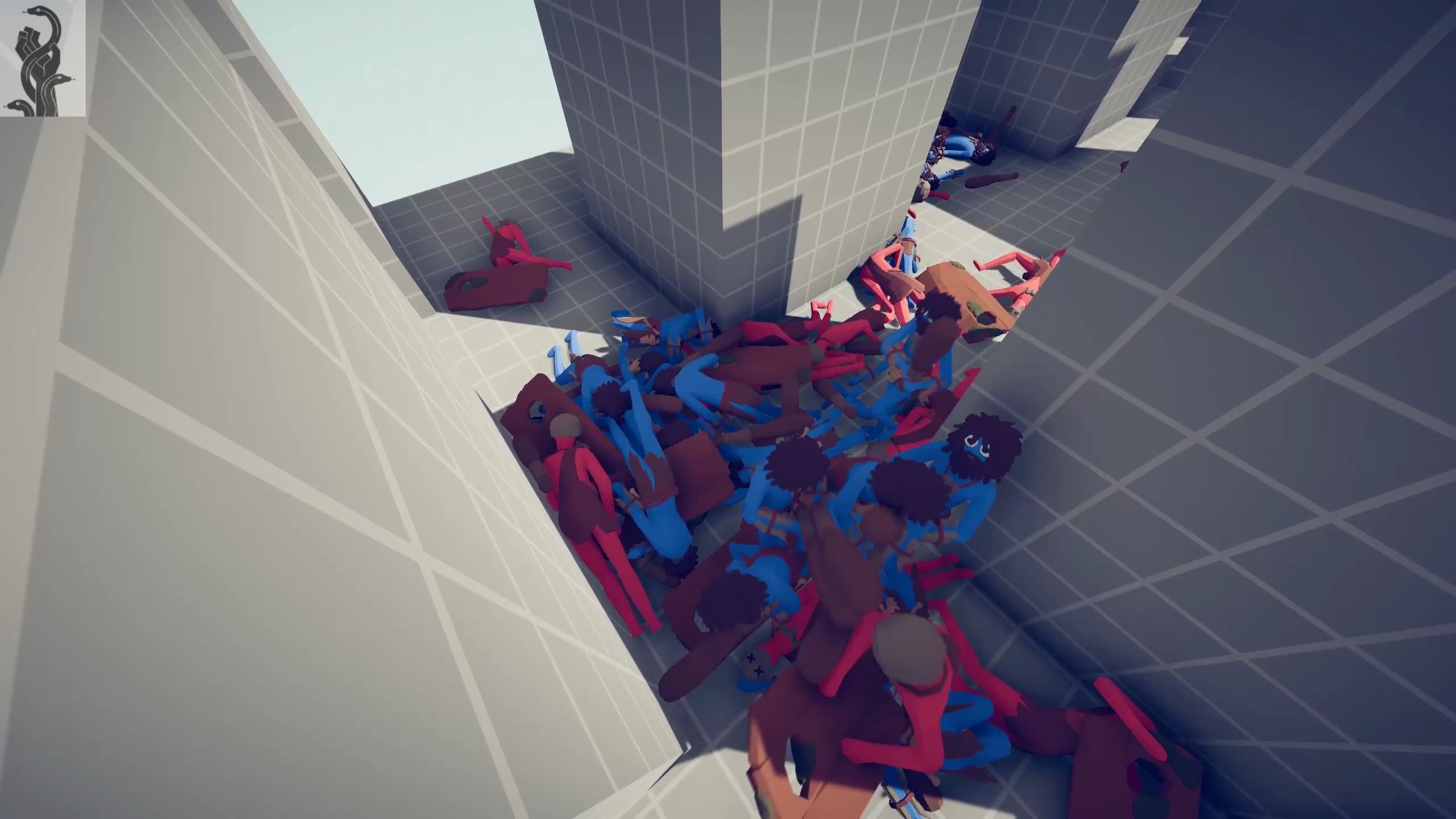 TABS-【全面战争模拟器】-各近战兵种在迷宫里的战争