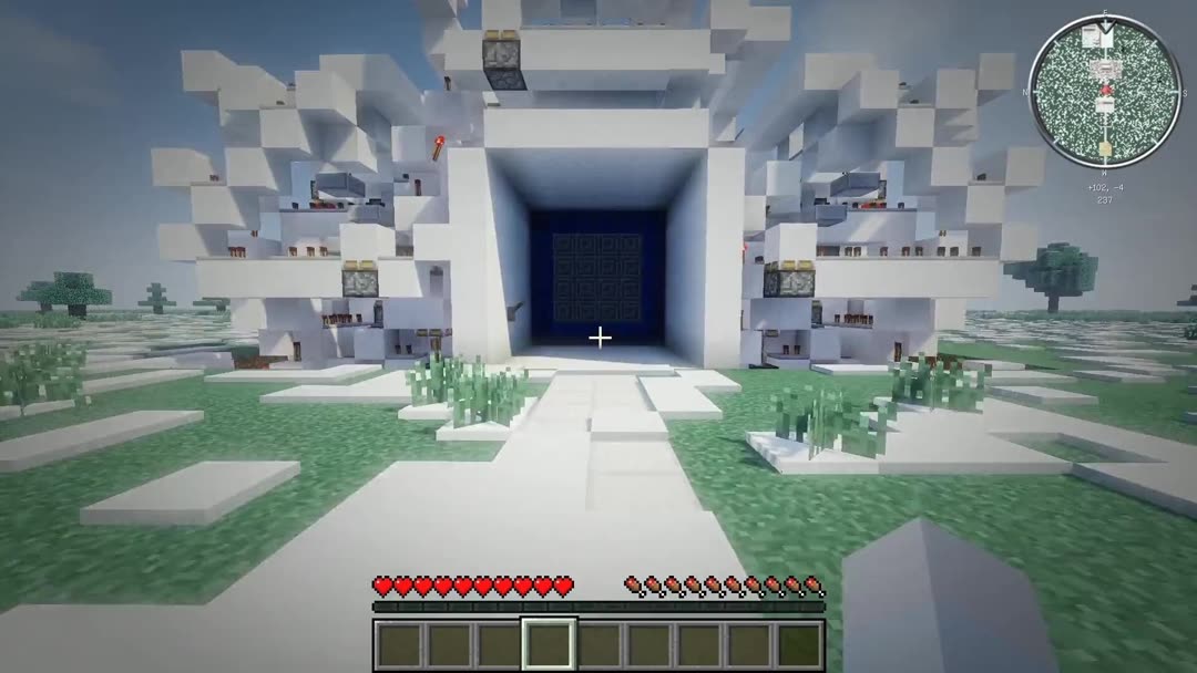 Minecraft丨我的世界十六个炫酷红石活塞门合集,你知道多少?