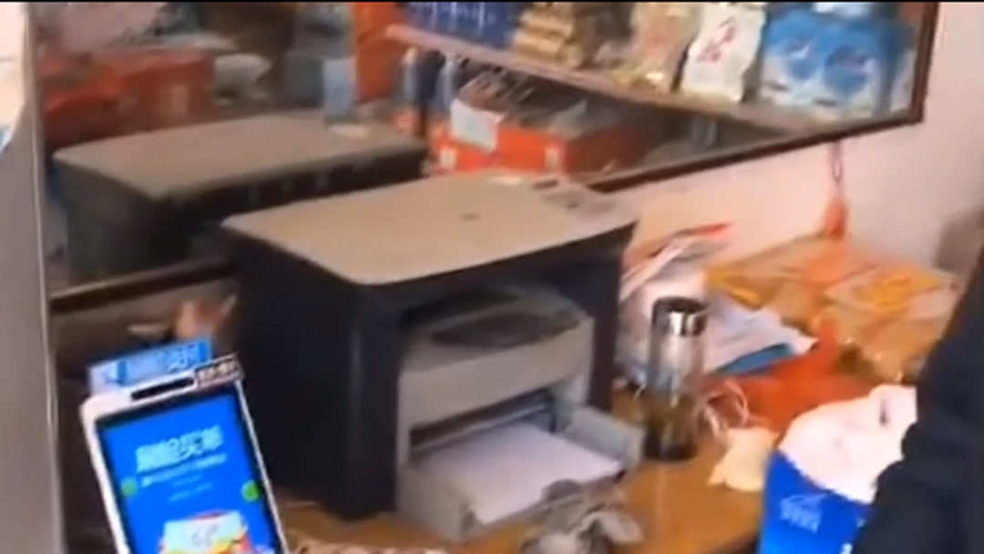 坐标中国西安恭喜转角乐超市支付宝刷脸支付入驻成功支付终极之战