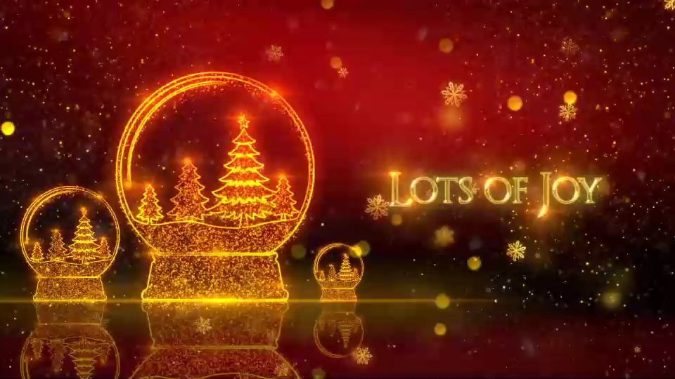 FCPX插件-圣诞灯元素动画标题