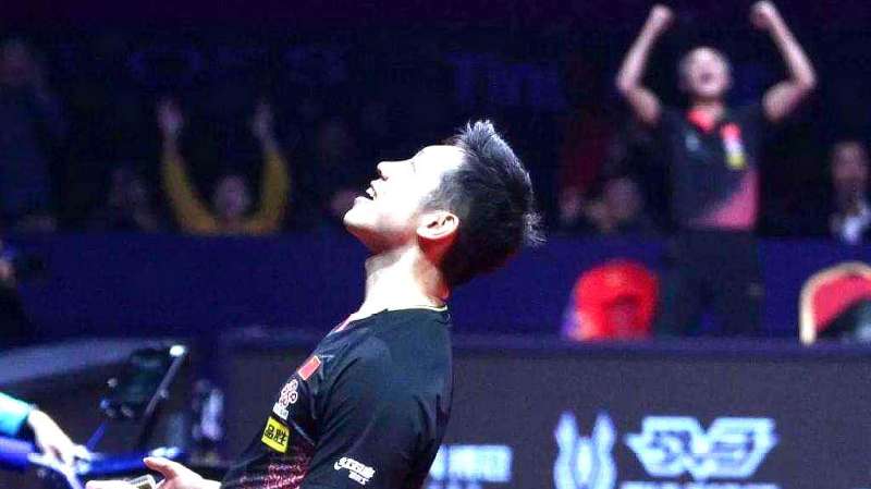 2019乒联巡回总决赛:许昕VS张本智和,永不言弃的许昕是无敌的!