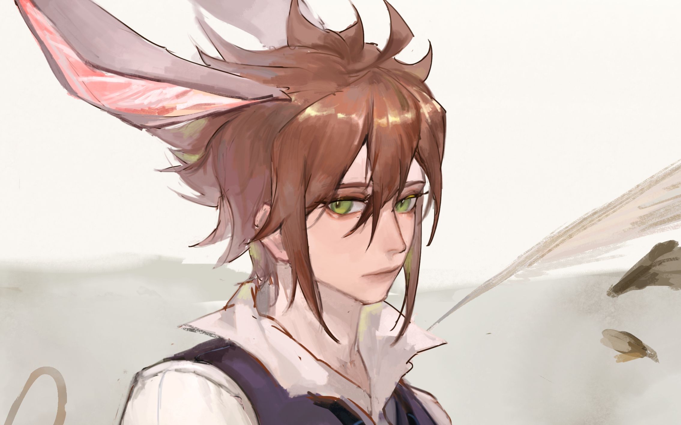 【板绘】画个兔耳安迷修!