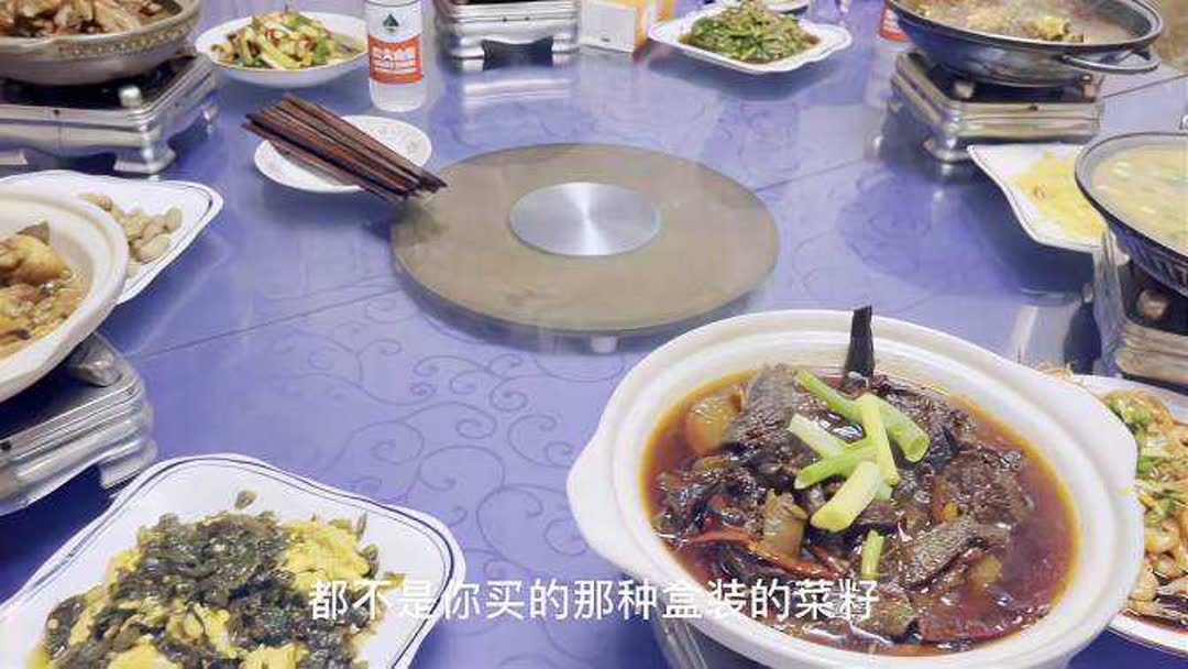 薇娅为庐江代言拍节目国庆冶父山探班吃美食,13道土菜800元值吗