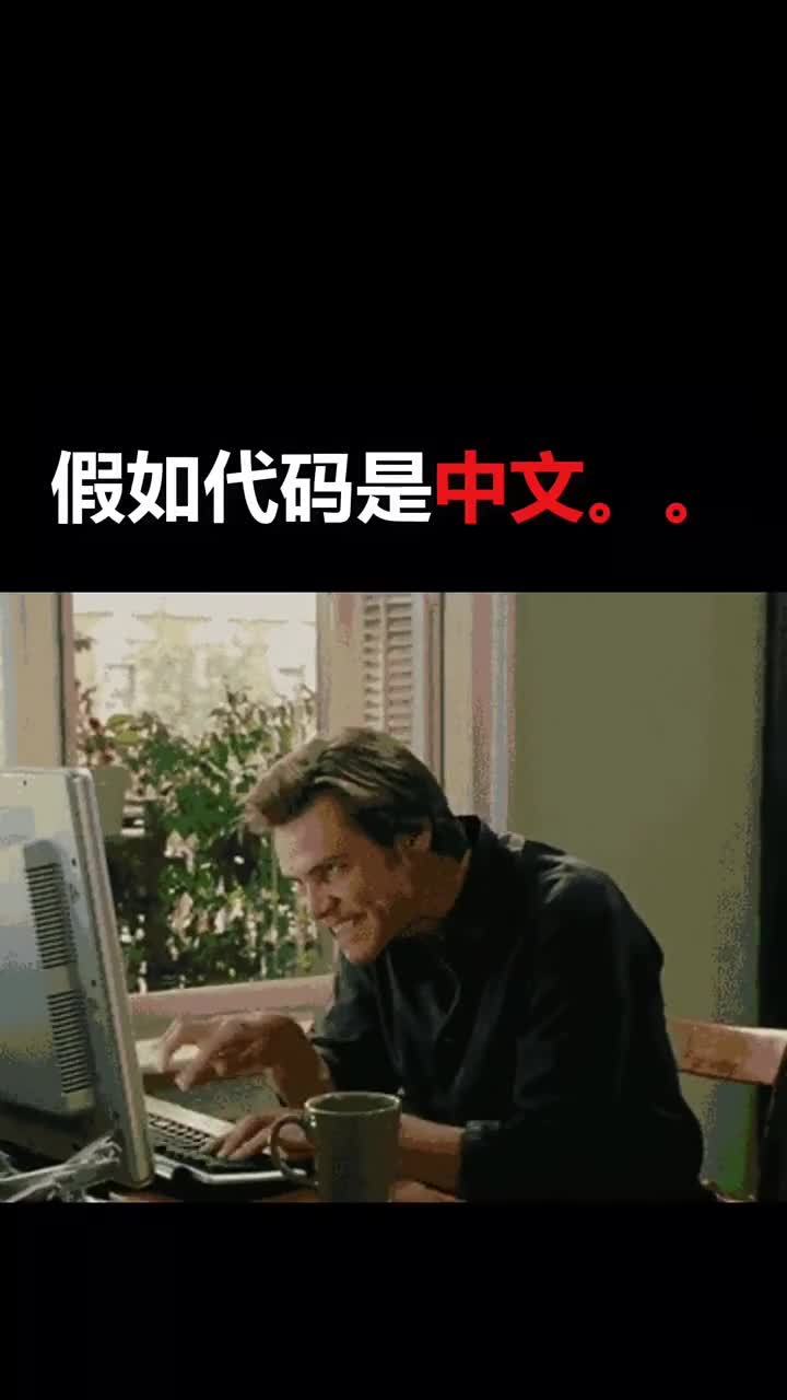 代码要是中文我还行,文言文就过分了,一脸懵!#程序员#编程