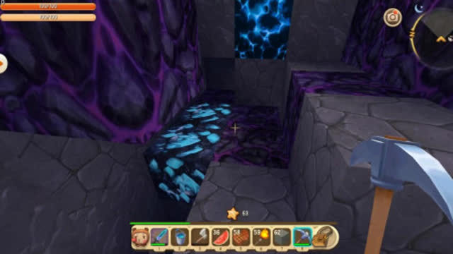 迷你世界灯灯解说338:成功挖到两颗钻石啦!