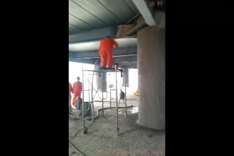 厚型钢结构防火涂料施工流程