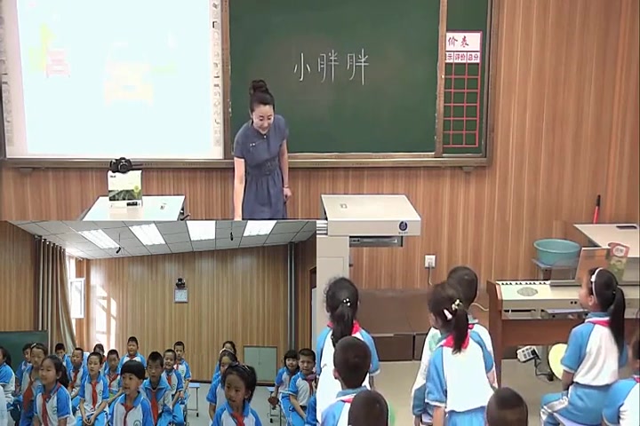 人音版小学音乐一下《1表演唱小胖胖》[白老师]【市一等奖】优质课...