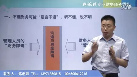 杨立国《总经理的财务管理》之1 总经理要懂财务