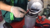 潜水泵接电容过程 实丰机电