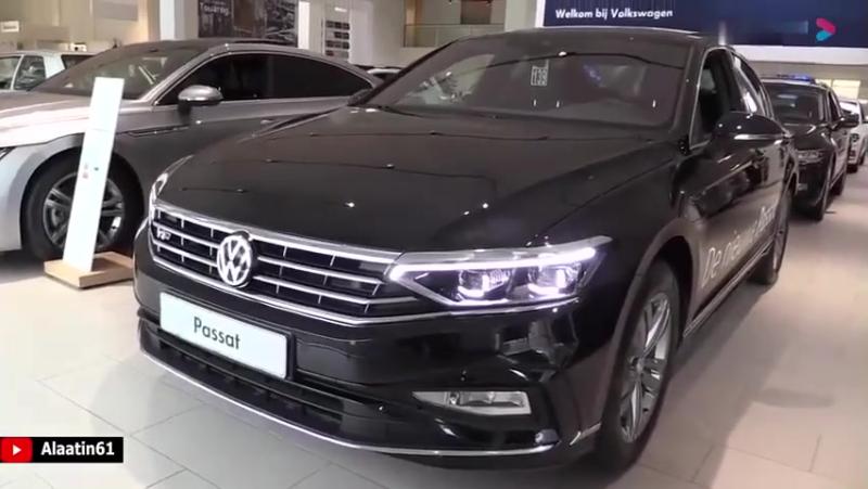 中控屏展示,2020款帕萨特测试与展示