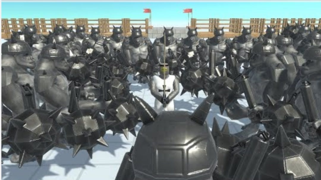 动物战争模拟器:50个破星垂VS所有动物