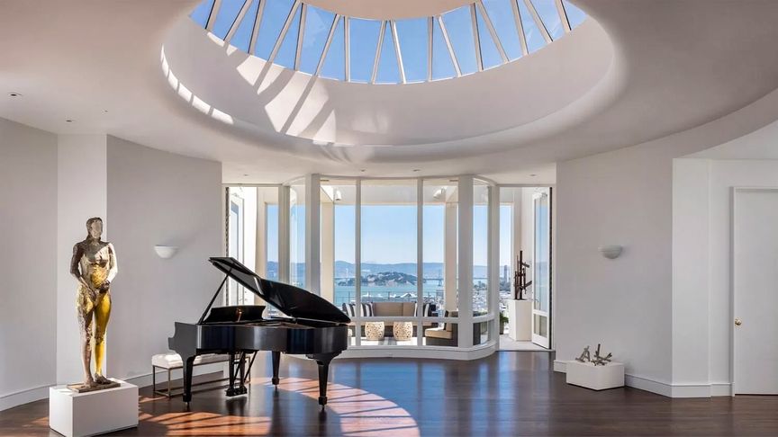 漂浮在云端的360度景观豪宅,俯瞰旧金山,美得太不真实~