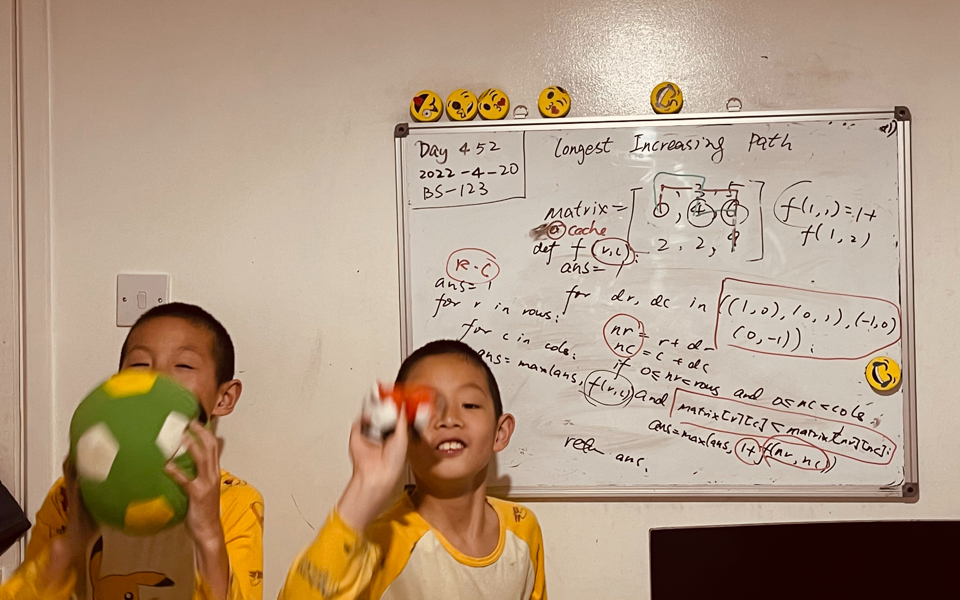 第452天 教娃编程 - 基于自顶向下动态规划算法的矩阵中的最长递增路径