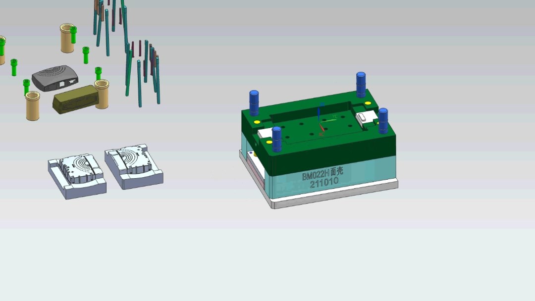 UG实战营/作业模具装配动画011