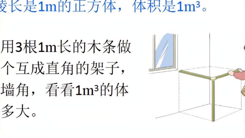 五年级数学下册第三单元《长方体和正方体》体积和体积单位