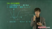 数学中考综合篇之四(二次函数)第1讲二次函数定义、图象及性质知识点
