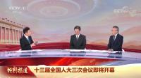 十三届全国人大三次会议开幕 既有“非常之举” 也有“既定步调”