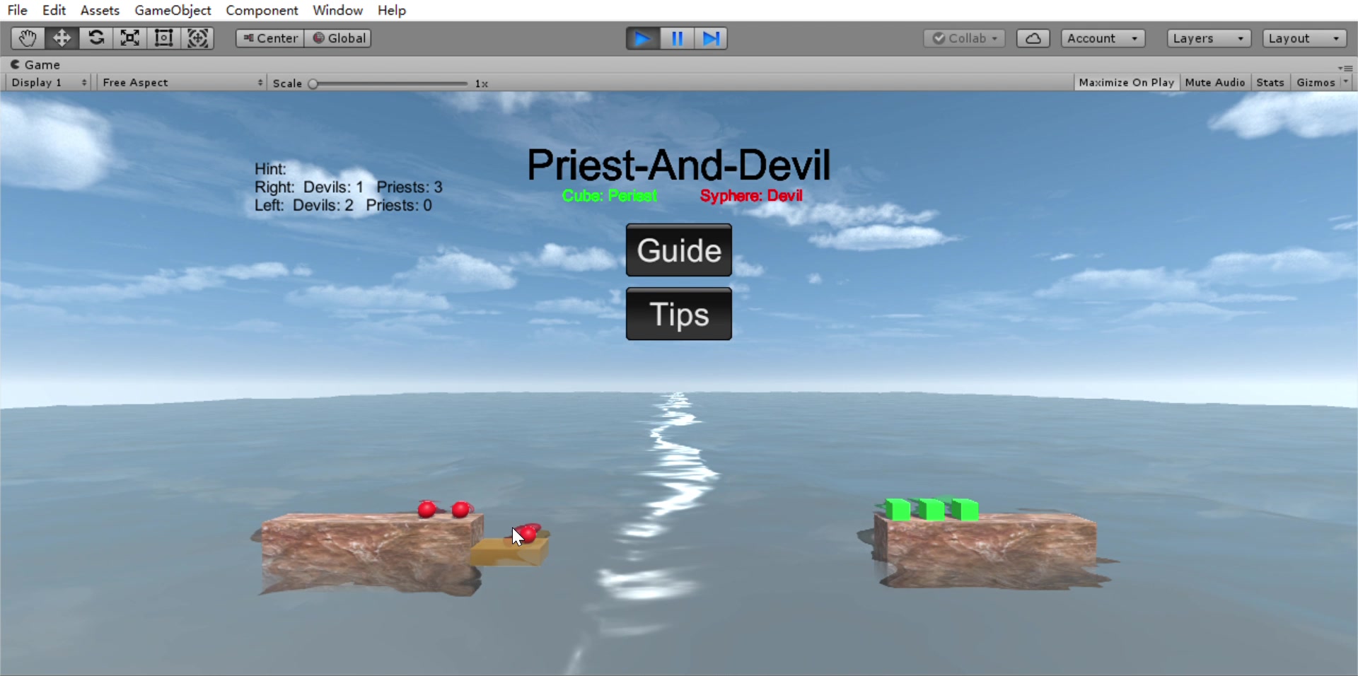 Unity 2017.4.32f1 Personal (64bit) - game.unity - PriestsAndDevils V2.0 ...