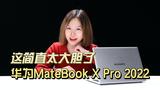 商界大亨模拟器:我一直在努力。华为MateBook X Pro 2022评测|逆向...