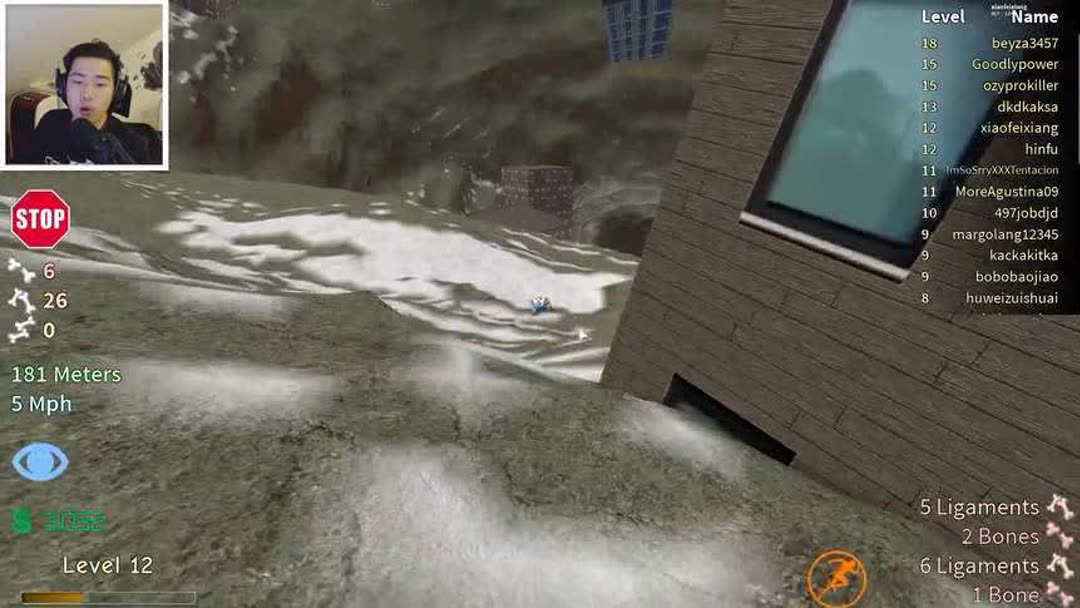 小飞象解说 Roblox坠落模拟器 解锁废墟城市想死都这么难