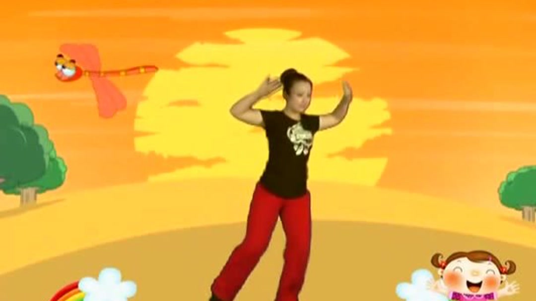 幼儿园小班模仿操 红蜻蜓
