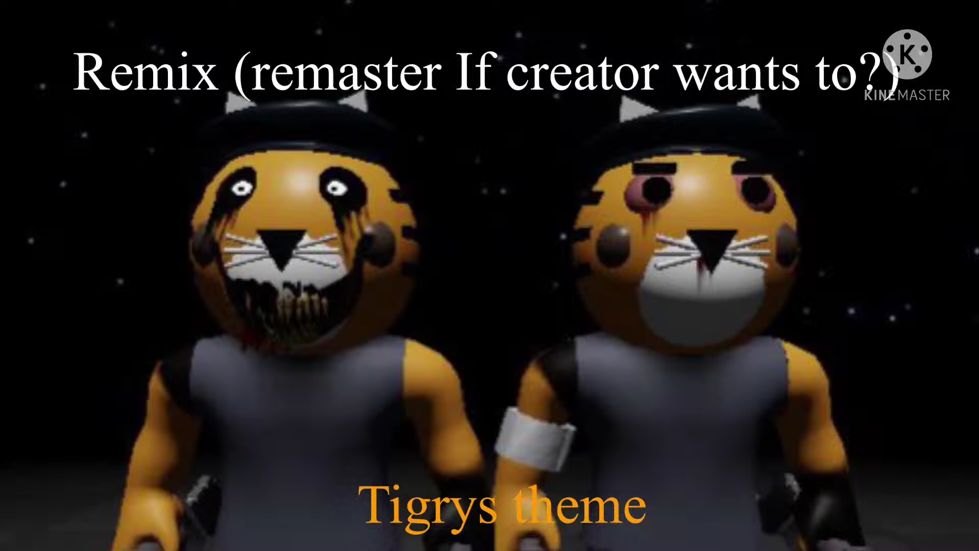 (roblox/piggy )VHS AI Tigery 追逐曲Remiex_手机游戏热门视频