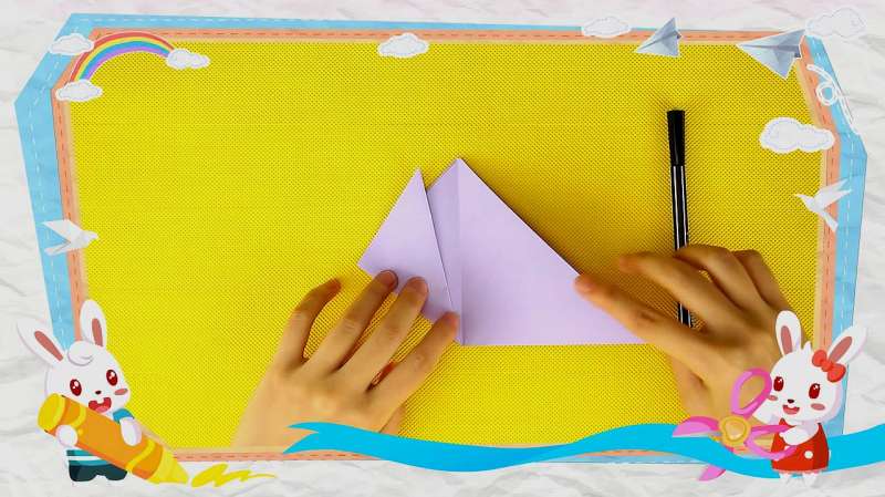 《蝉》兔小贝少儿折纸教程 儿童手工课堂