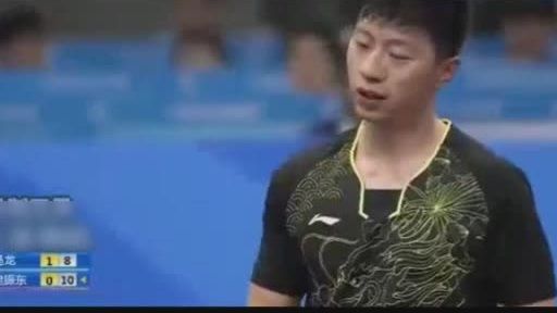 体育:全运男单决赛:马龙VS樊振东,正在进行中