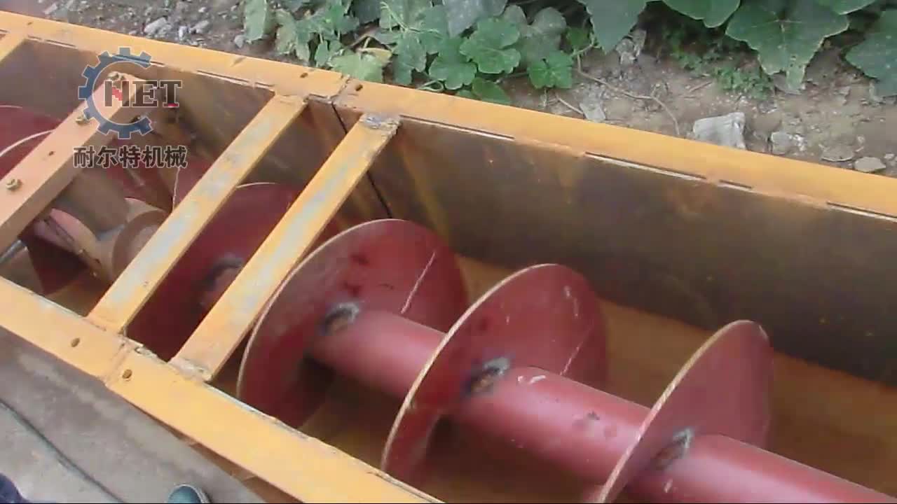 螺旋输送机的内部结构是怎样的,试机全程录像带你解析