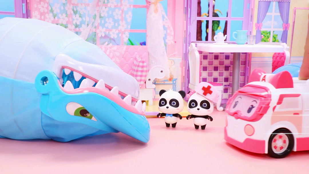 宝宝巴士玩具 第179集 鲨鱼的神奇肚子