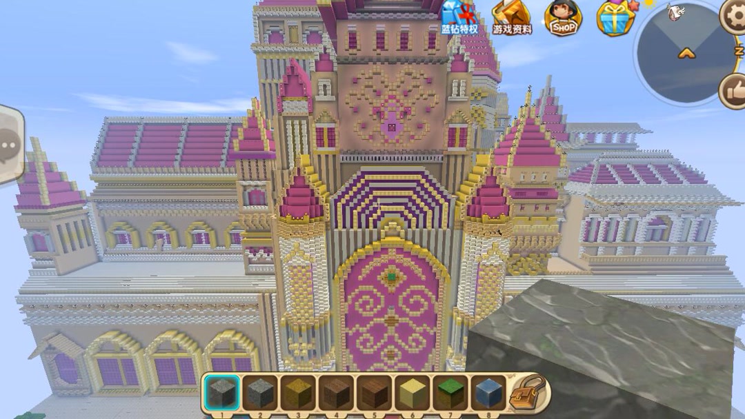 云云迷你世界迷尔堡发现一个梦幻城堡游戏