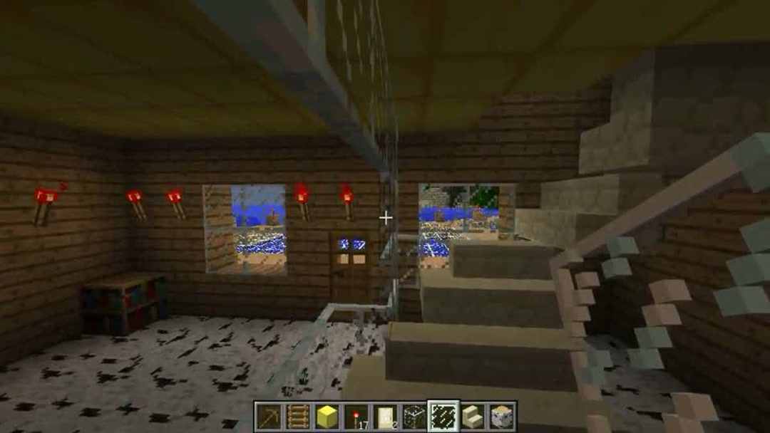 我的世界:终于会用玻璃板了,可怎么还是空隙!