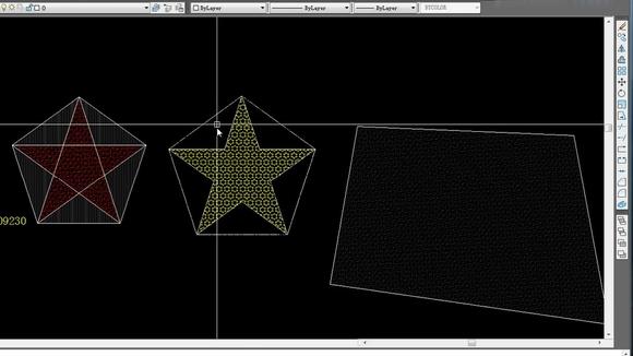 CAD教程 AutoCAD7.1 图案填充高级运用技巧