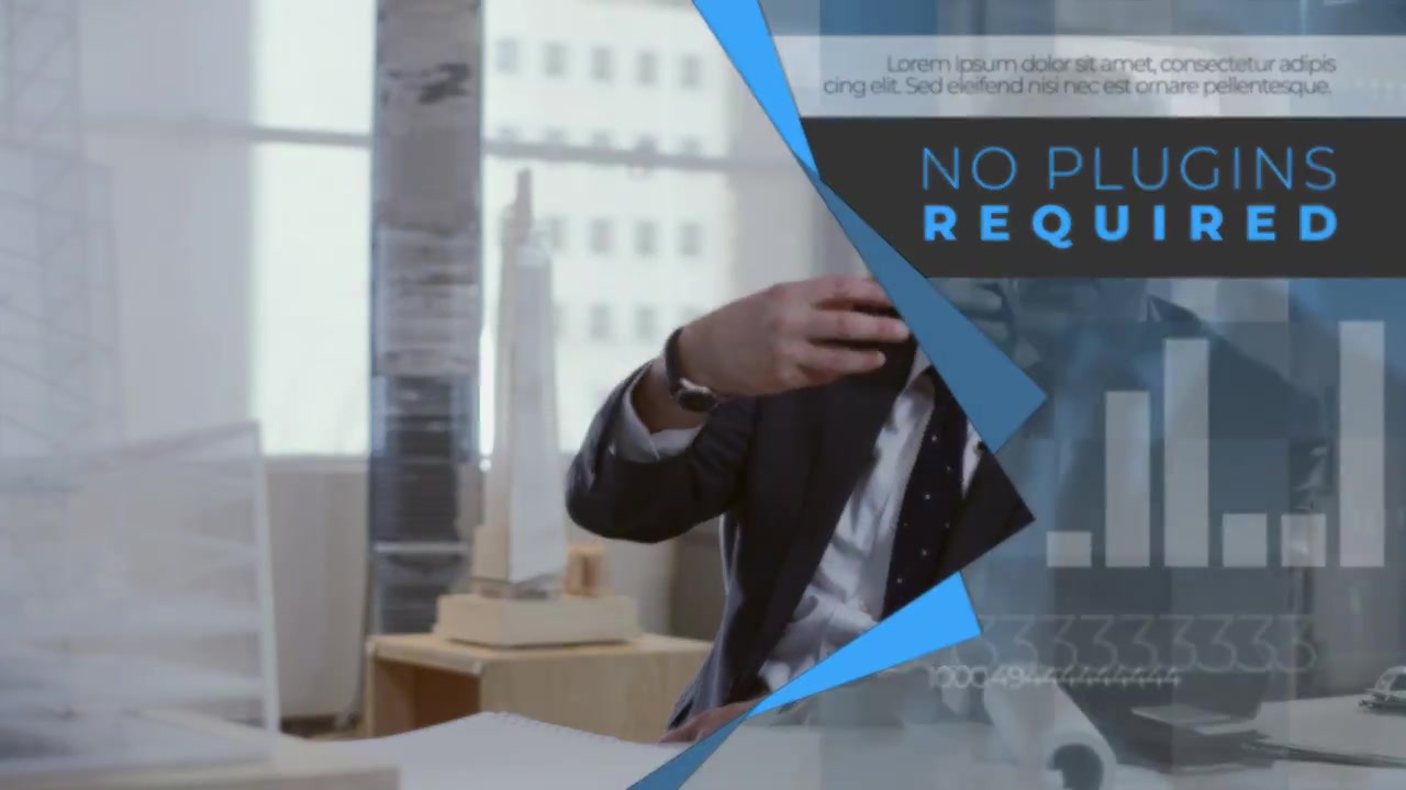 现代企业宣传动画AE模板