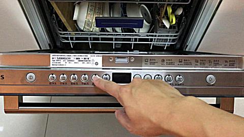 西门子国产13套全嵌入式洗碗机不同功能下时间展示