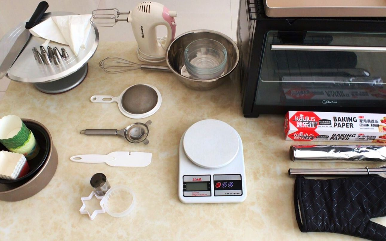 2、制作蛋糕的常用厨具