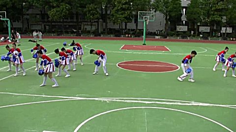 松溪三中——1中学组花球舞蹈啦啦操规定动作(第二套)