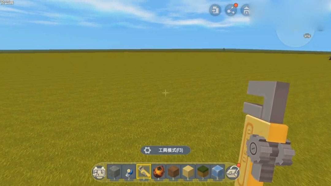 迷你世界:“手持式编辑器”还有这样的功能,能够将水变成黄金块