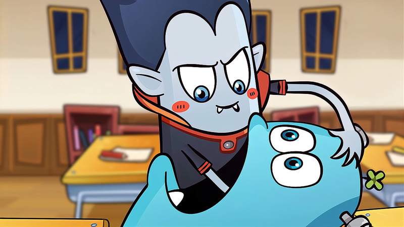 牛油果动画:怪物学校开学,牛油果太太当班主任,小怪兽恶作剧