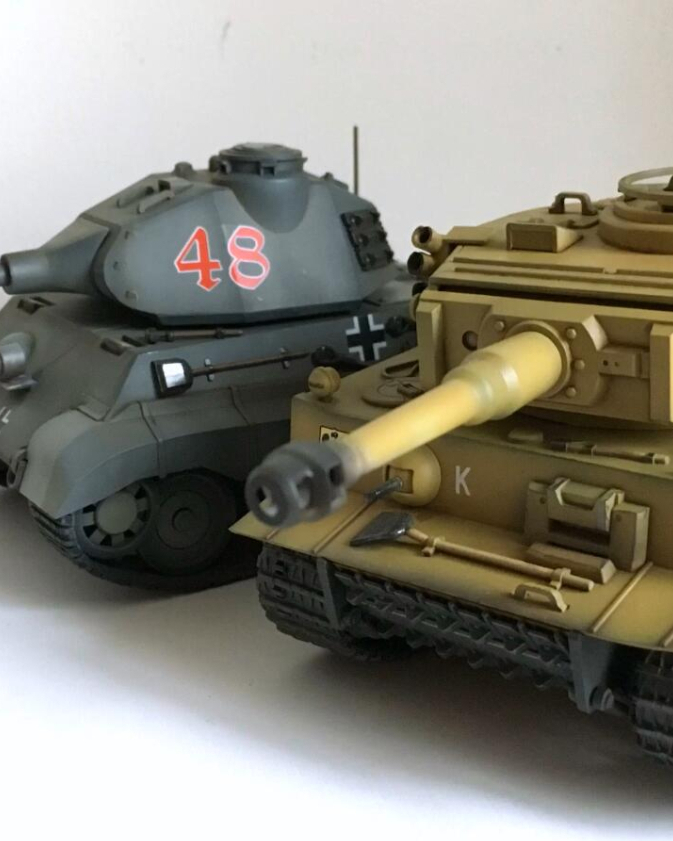 军事模型之萌哒哒的虎式坦克模型欣赏