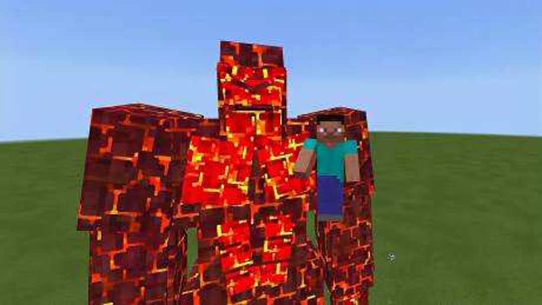 我的世界超级金刚模组大战哥斯拉模组,熔岩金刚是最强的