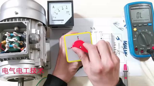 万能转换开关:1-3-5-7-9,2-4-6-8-10怎么接线?.