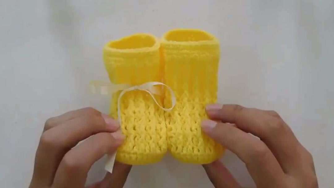 钩织1-6个月宝宝鞋，新款婴儿鞋子编织视频，一步步教你钩宝宝鞋