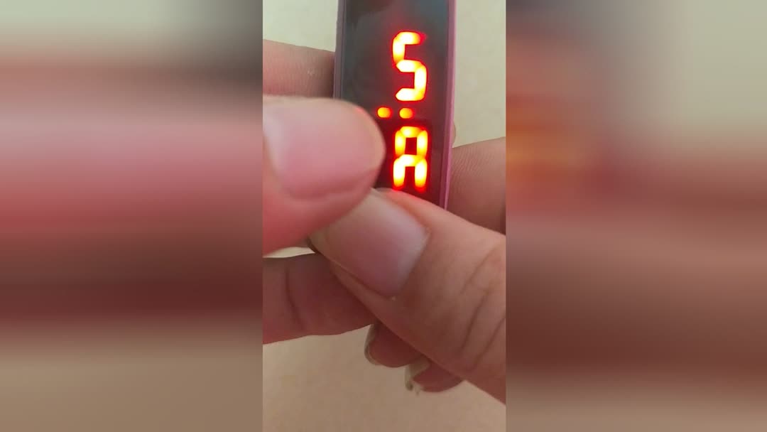 LED运动手表调整方法介绍
